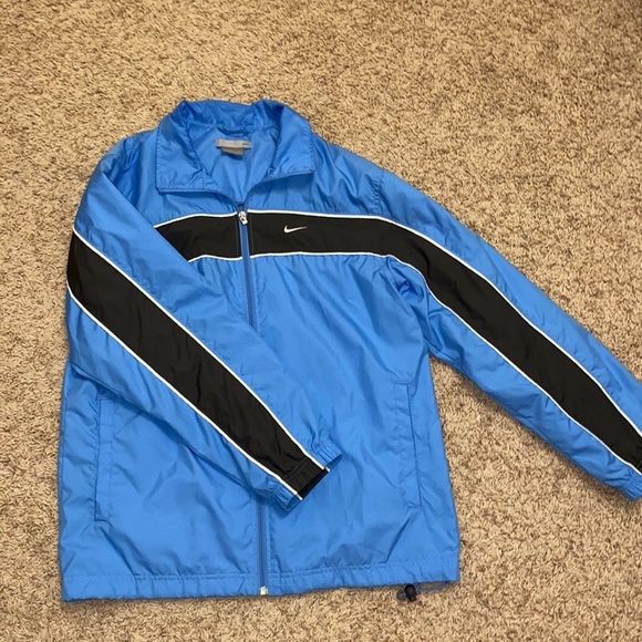Nike | Jackets & Coats | Mens Blue And Grey Nike Jacket Size S | Poshmark